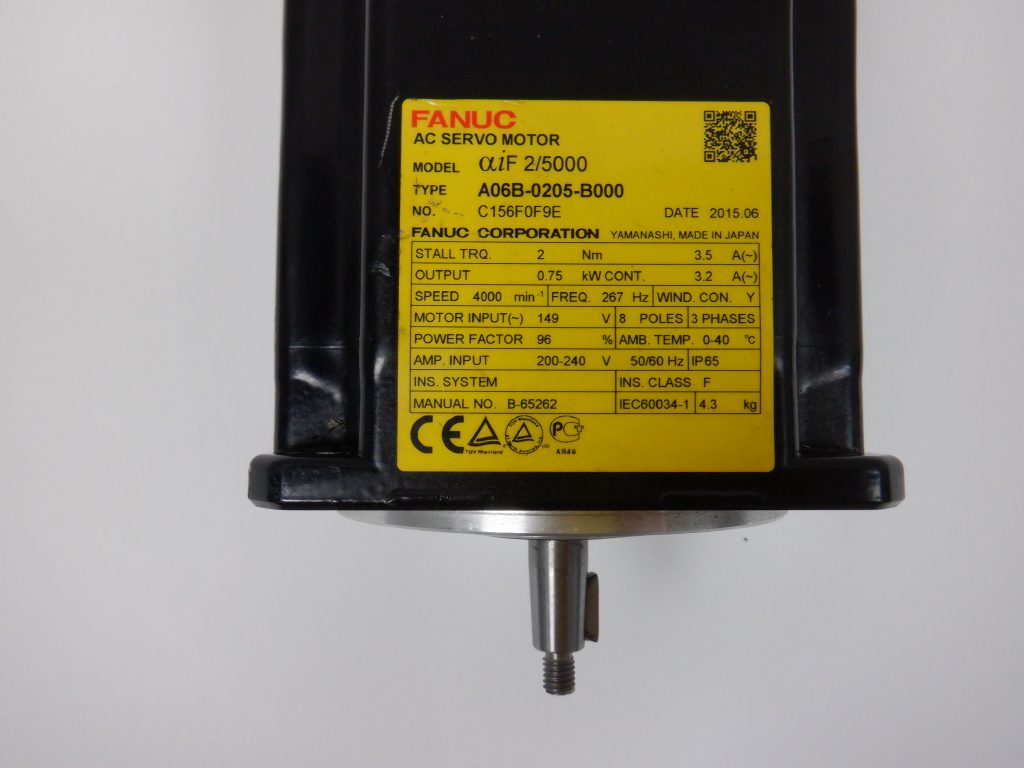 Fanuc Servo Motor A06B-0205-B000 Repair/Exchange - Technical Repair Solutions